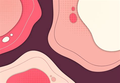 Abstract Colorful Stripe Shape Artwork Decorative Style Overlapping Minimal Style Artwork