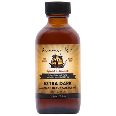 Sunny Isle Extra Dark Jamaican Black Castor Oil 2oz Travel Size