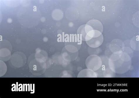 Particles Gray Moving Abstract Blinking Glowing Glittering Bokeh Backdrop Particles Dust With
