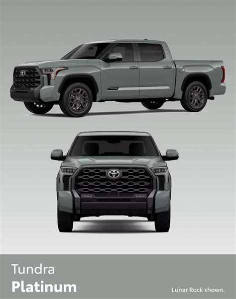 Toyota Models Available In Lunar Rock