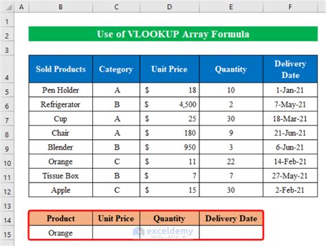 How To Copy Array Formula In Excel 3 Easy Methods
