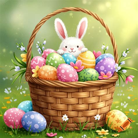 Easter Basket On Craiyon