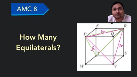 Counting Triangles In A Cube Amc 8 2024 Problem 20 Math Olympiad Program At Cheenta Youtube