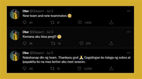 Dlar Departs Onic Ph Hints At Where Hes Playing Next Season One Esports