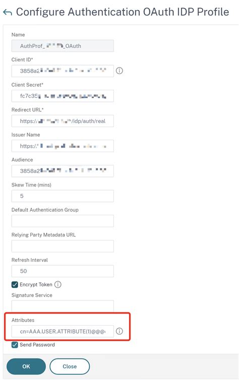 NetScaler OAuth IdP With One Empty Attribute Results In Failure