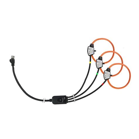 Current Measuring Energy Consumption Monitoring Rogowski Coil Sensor Flexible Current