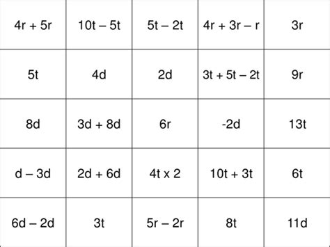 Simplifying Match Up Teaching Resources