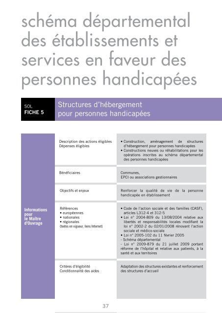 Structures d HÃbergement pour Personnes HandicapÃes