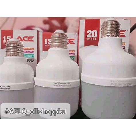 Jual Lampu Led Ace Putih Bersih W W W Shopee Indonesia