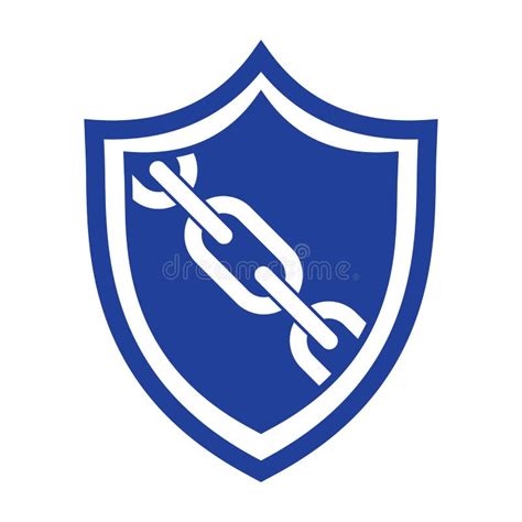 Strong Safe Or Shield Icon Security Shield Vector Illustration Stock