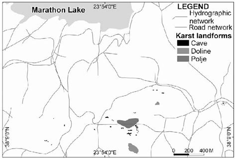 The Spatial Distribution Of Karst Landforms Download Scientific Diagram