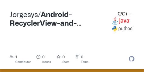 Github Jorgesysandroid Recyclerview And Fragment
