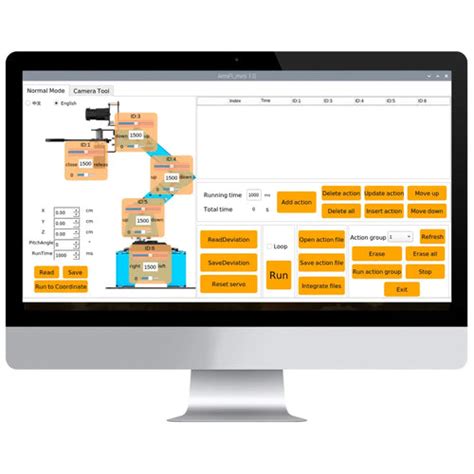 Hiwonder Armpi Mini 5dof Vision Robotic Arm Powered By Raspberry Pi Support Python Opencv Target