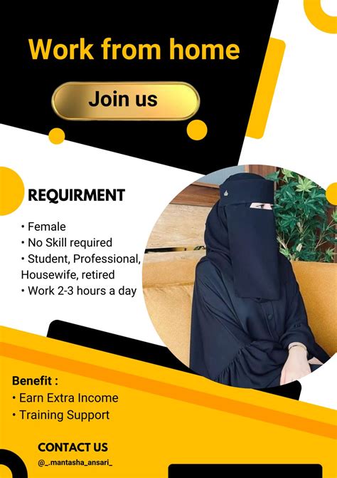 Mantasha Ansari On Linkedin Work From Home Work 2 3 Hours A Day Dm Me