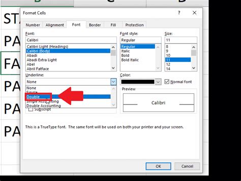 How To Double Underline In Excel Spreadcheaters