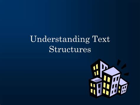 ppt understanding text structures powerpoint presentation free