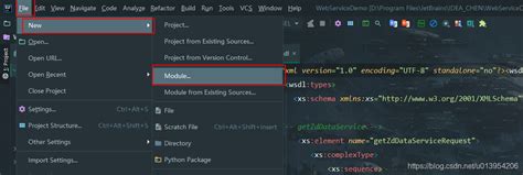 Idea中webservice生成java代码并调用外部接口实现webservice接口的xml文件生成java代码 Csdn博客