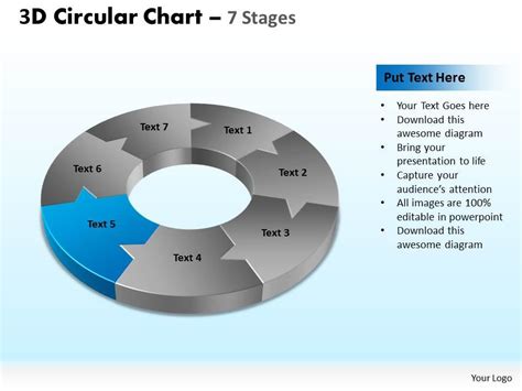 D Circular Chart Stages Powerpoint Slides And Ppt Templates Templates PowerPoint