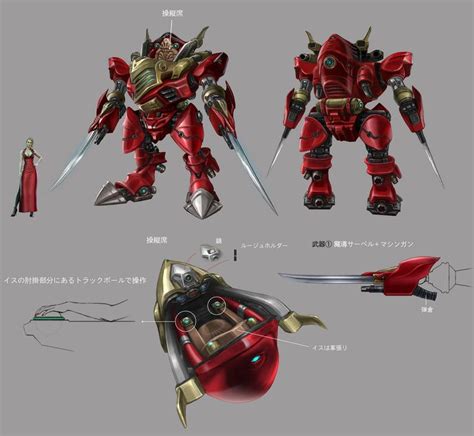 Scarlets Magitek Armor Concept Art Final Fantasy Vii Remake Intergrade Art Gallery Final