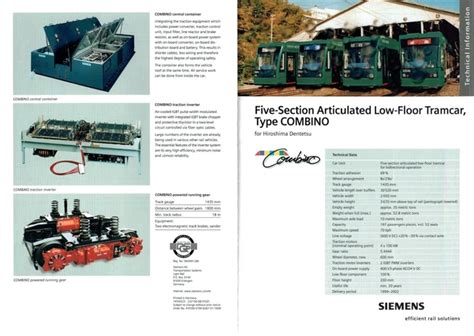 Siemens Data Sheet Hiroshima Dentetsu 5 Sectio Articul Low Floor