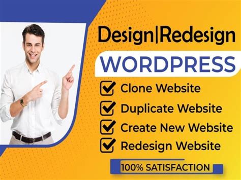 Design Cloneduplicaterevamp Or Redesign Wordpress Websitewordpress