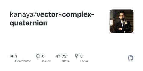 github kanaya vector complex quaternion