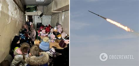 Ракетний удар РФ по Україні 16 грудня зявилося фото зі шкільного сховища під час атаки Oboz Ua