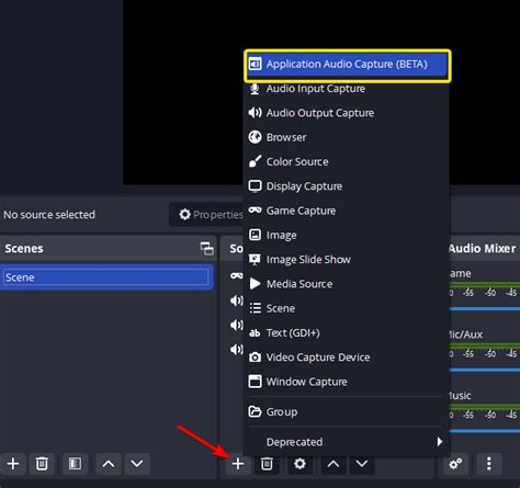 Application Audio Capture Guide Obs