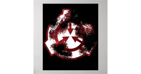Scp Foundation Emblem Poster Zazzle