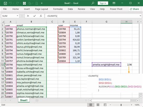 Sumifs Criteria Index Match Or Xlookup Criteria