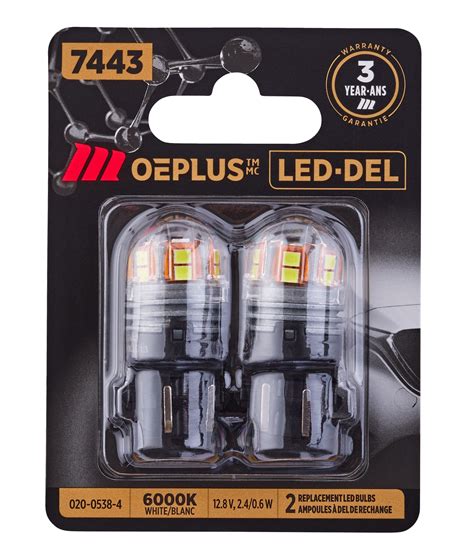 Motomaster 7443 Led Oeplus® Mini Bulbs 2 Pk Canadian Tire