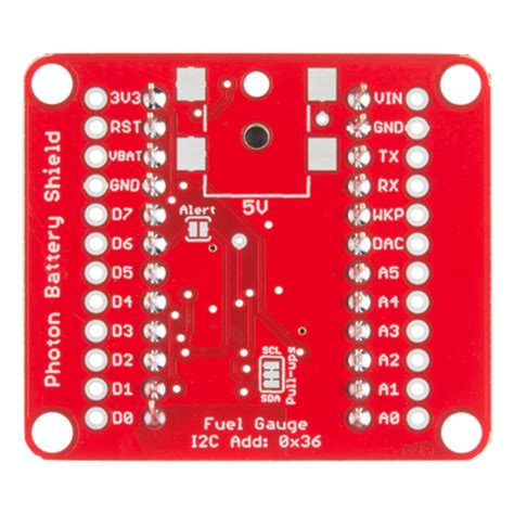 Sparkfun Battery Shield For Photon Botland Robotic Shop
