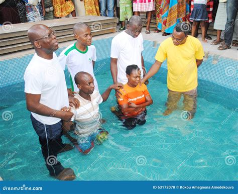 Baptism By Immersion Editorial Image Image Of Jesus 63172070