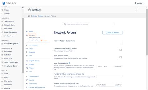 Network Folders With Ntfs Permissions Filecloud Docs Server