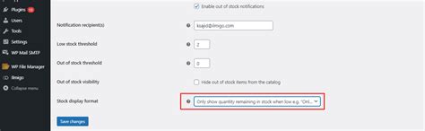How To Change The Stock Display On A Single Product Page In WooCommerce