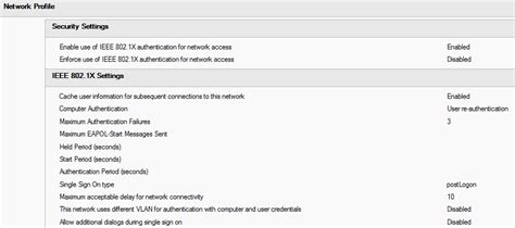 Issues With X Authentication For Wired Devices Networking Spiceworks Community