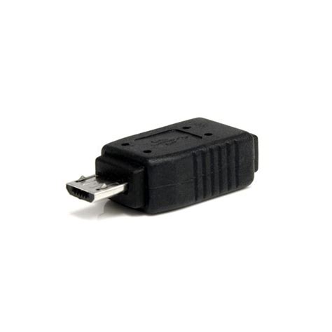 Micro Usb To Mini Usb Adapter M F Micro Usb Adapters Startech Com