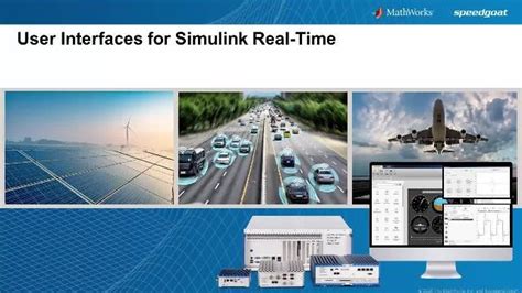 User Interfaces For Simulink Real Time MATLAB Simulink