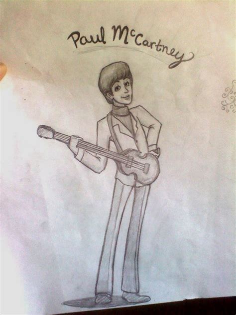 Paul Mccartney Cartoon By Artsyash22 On Deviantart