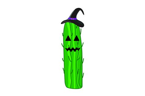 Scary Cactus Svg Cut File By Creative Fabrica Crafts · Creative Fabrica