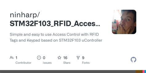 github ninharp stm32f103 rfid access control simple and easy to use