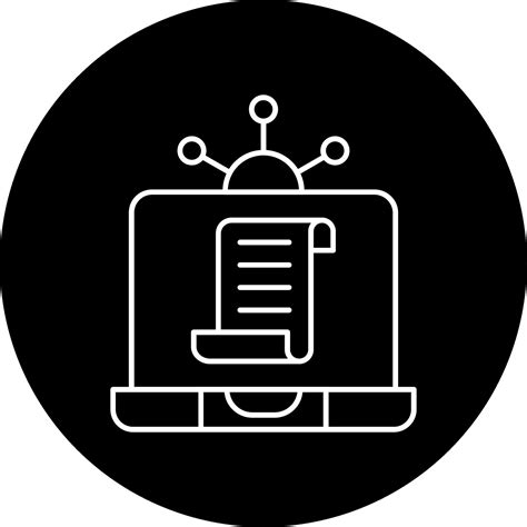 Data Distribution Circle Icon Vector Art At Vecteezy