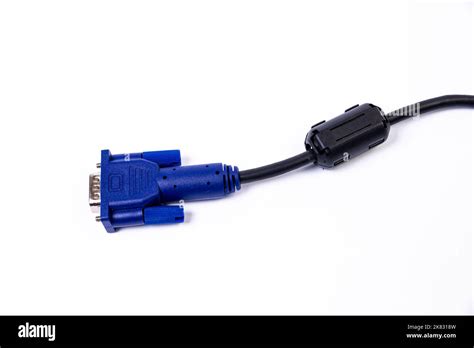 Close Up Of A Ferrite Bead Inductor An Electrical Element That Suppresses High Frequency