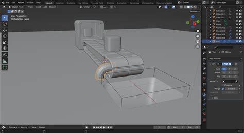 Question About Mirror Modifier Blender Stack Exchange