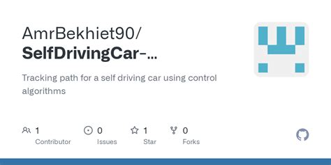 GitHub AmrBekhiet SelfDrivingCar PathTracking Tracking Path For A Self Driving Car Using