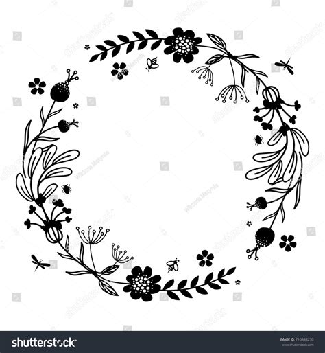 Rustic Frame Vector Stock Vector Royalty Free 710843230 Shutterstock