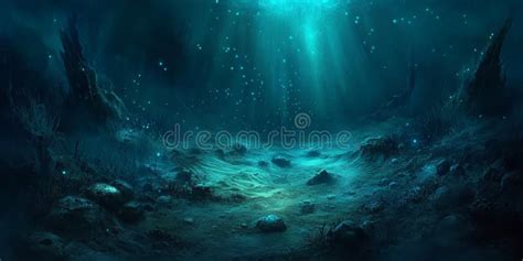 Dark Deep Ocean