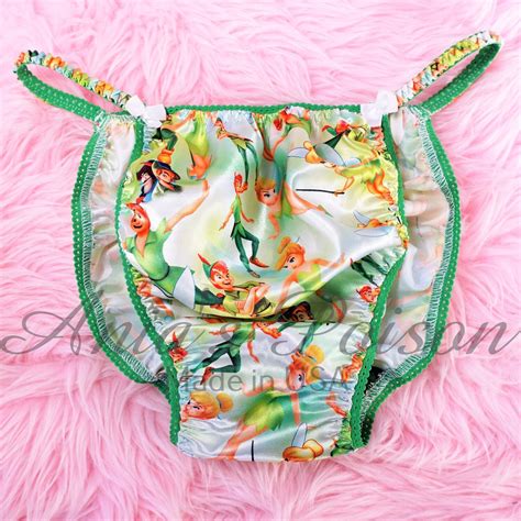 Satin Panties With Fairy Princess Print In Anias Poison Cut Sissy