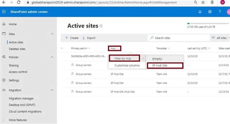 detailed overview of hub site in sharepoint online global sharepoint