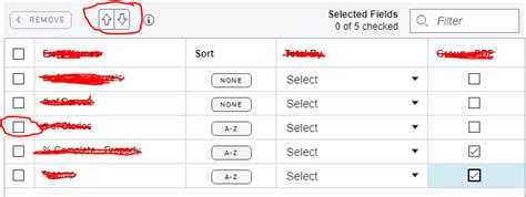 Sort The Rows Of Grid Based On Row Checkbox Selection General